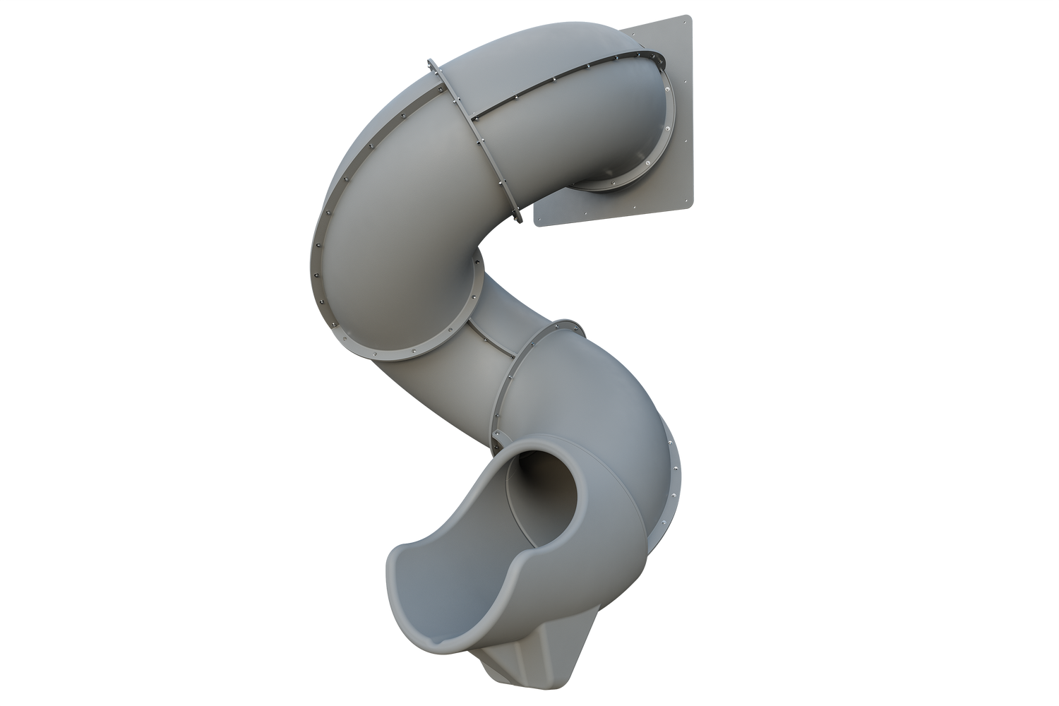 Turbo Twister Slide | TUSK Strong℠ Playset Slide - Blue / 5' - Tusk Molding