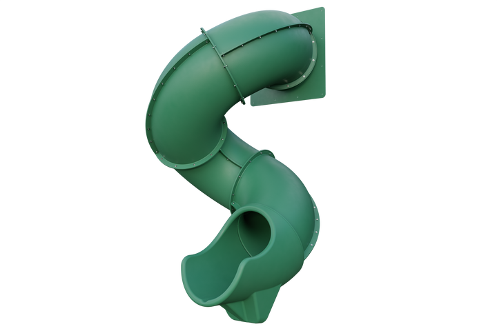 Turbo Twister Slide | TUSK Strong℠ Playset Slide - Blue / 5' - Tusk Molding