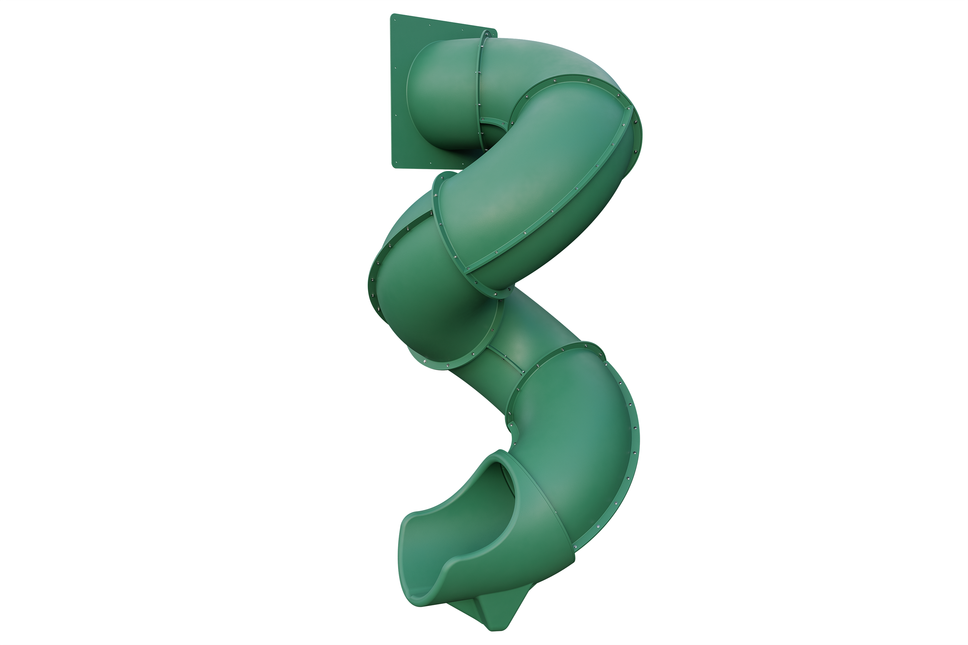 Turbo Twister Slide | TUSK Strong℠ Playset Slide - Green / 9' - Tusk ...