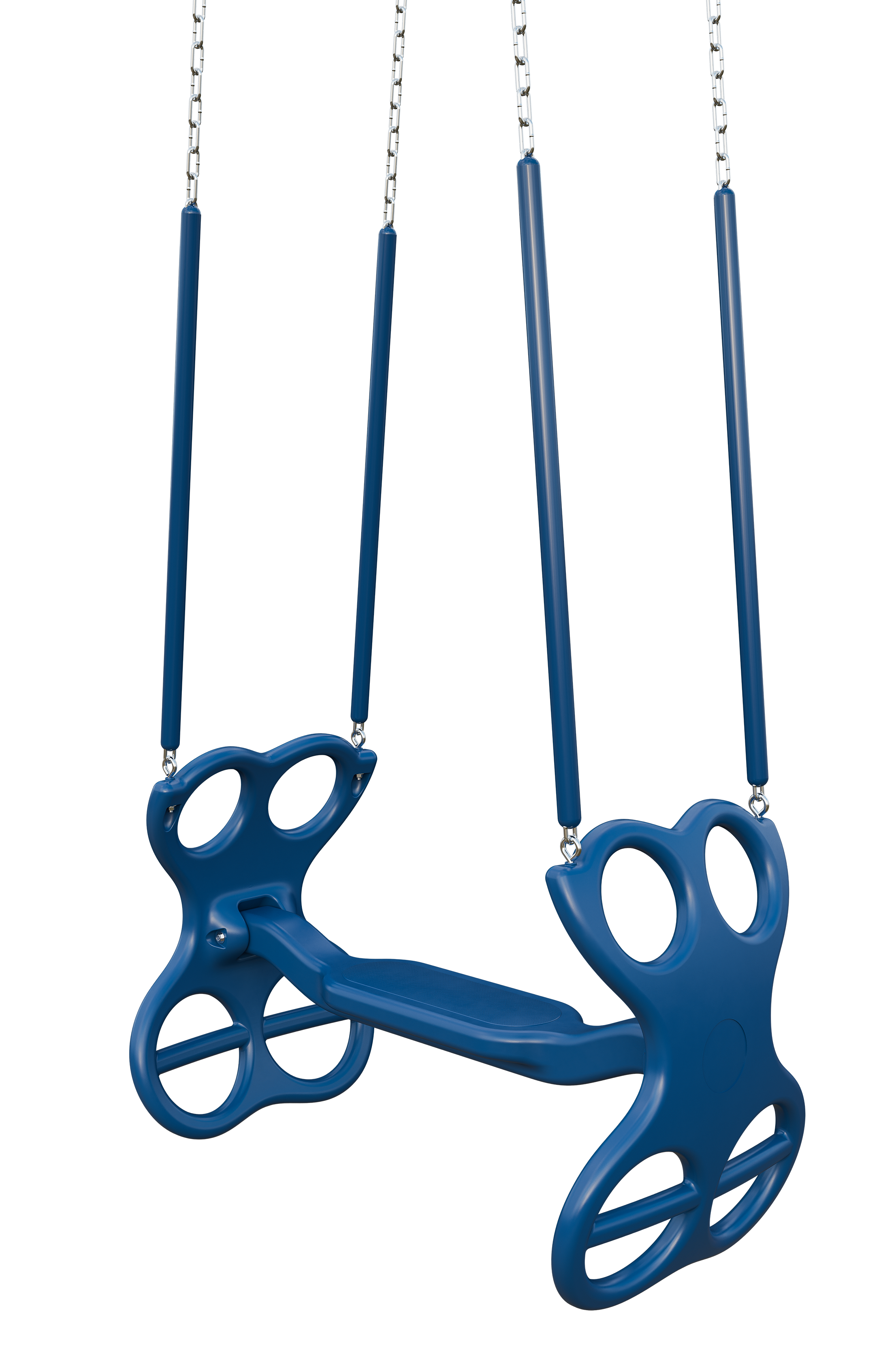 TUSK Dual Rider Playset Swing Kit - Blue - Tusk Molding